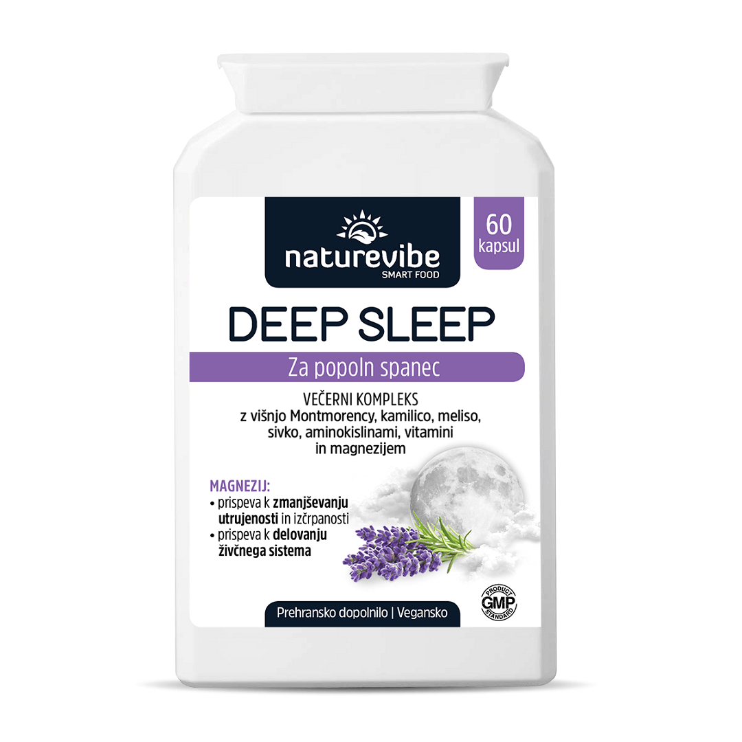 NatureVibe Deep Sleep, 60 kapsul